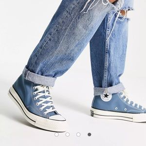 Converse | Shoes | Converse Chuck 7 Hi Sneaker In Deep Waters Blue ...